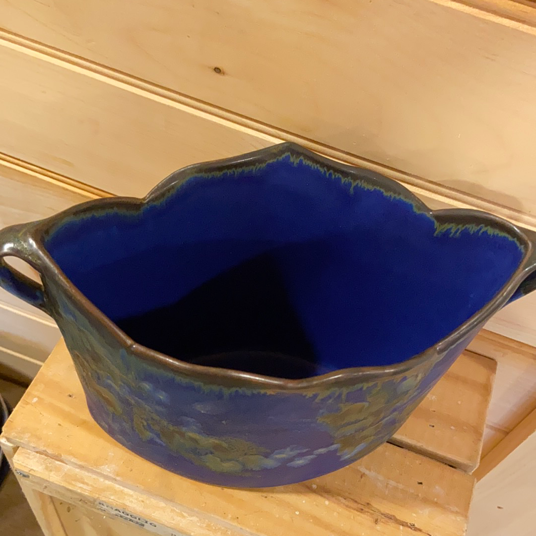 Envelope Vase 7” long 6” tall 4” wide – Butterfield Pottery
