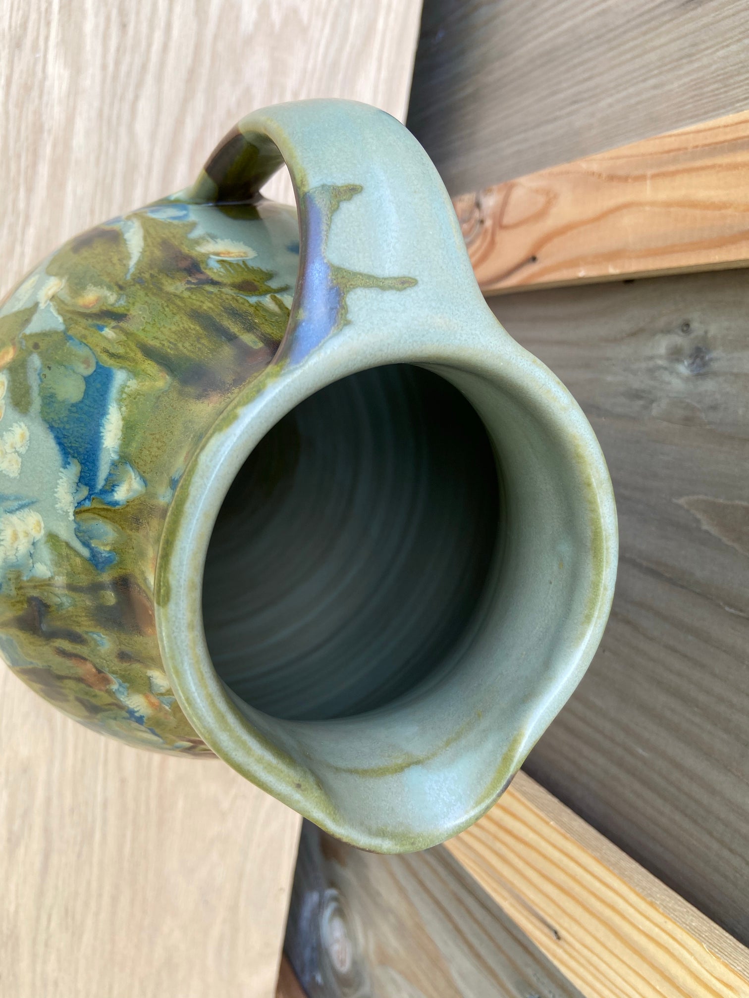 pitcher round tall – Butterfield Pottery